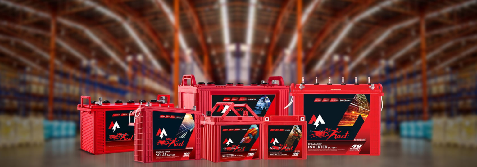 Batteries - Star Fast India High-Performance Batteries by Star Fast India